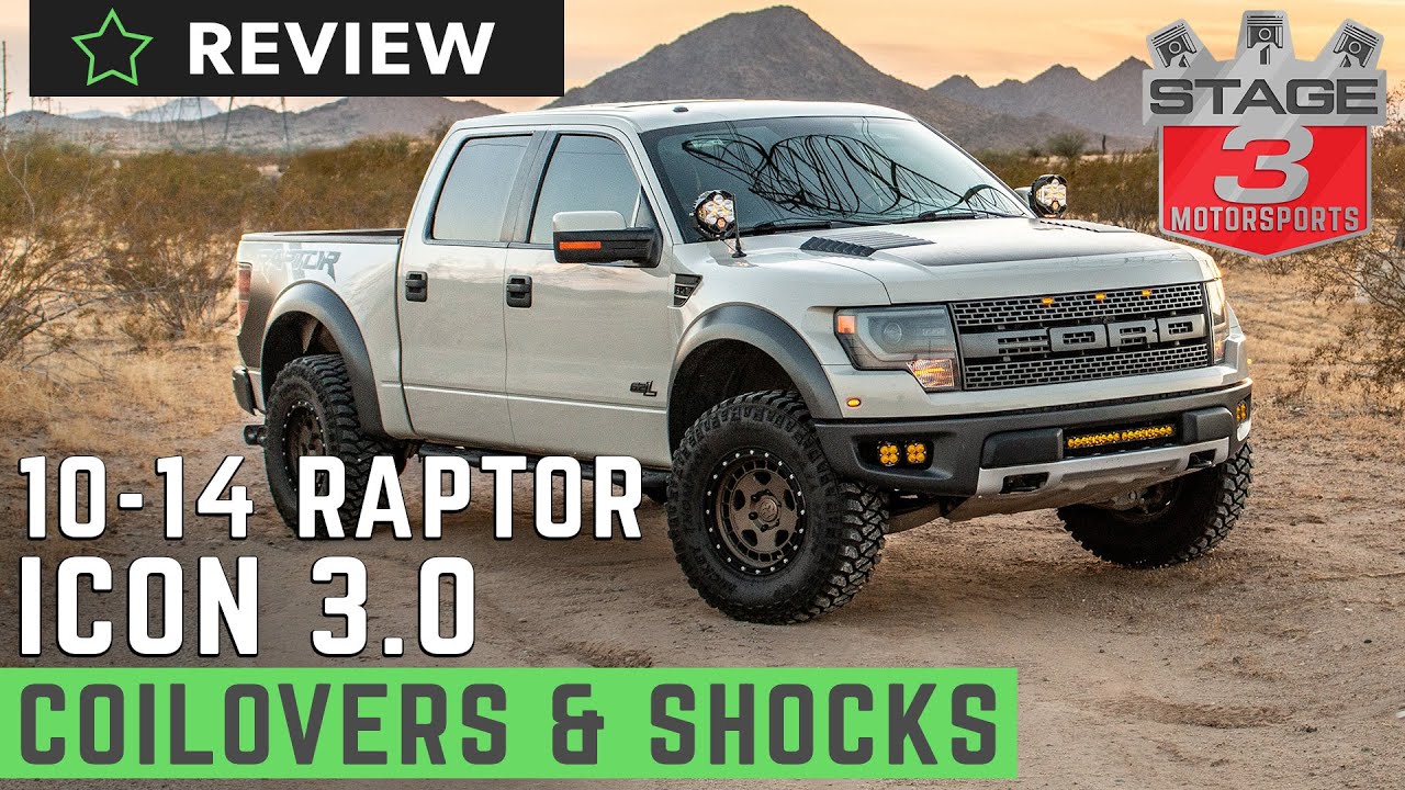 2010-2014 SVT Raptor ICON 3.0 Stage 1 Suspension System Review - YouTube