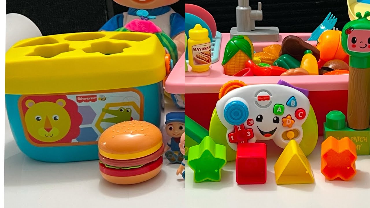 Satisfying unboxing Shapes Cocomelon ASMR| #cocomelon #asmrunboxing # ...