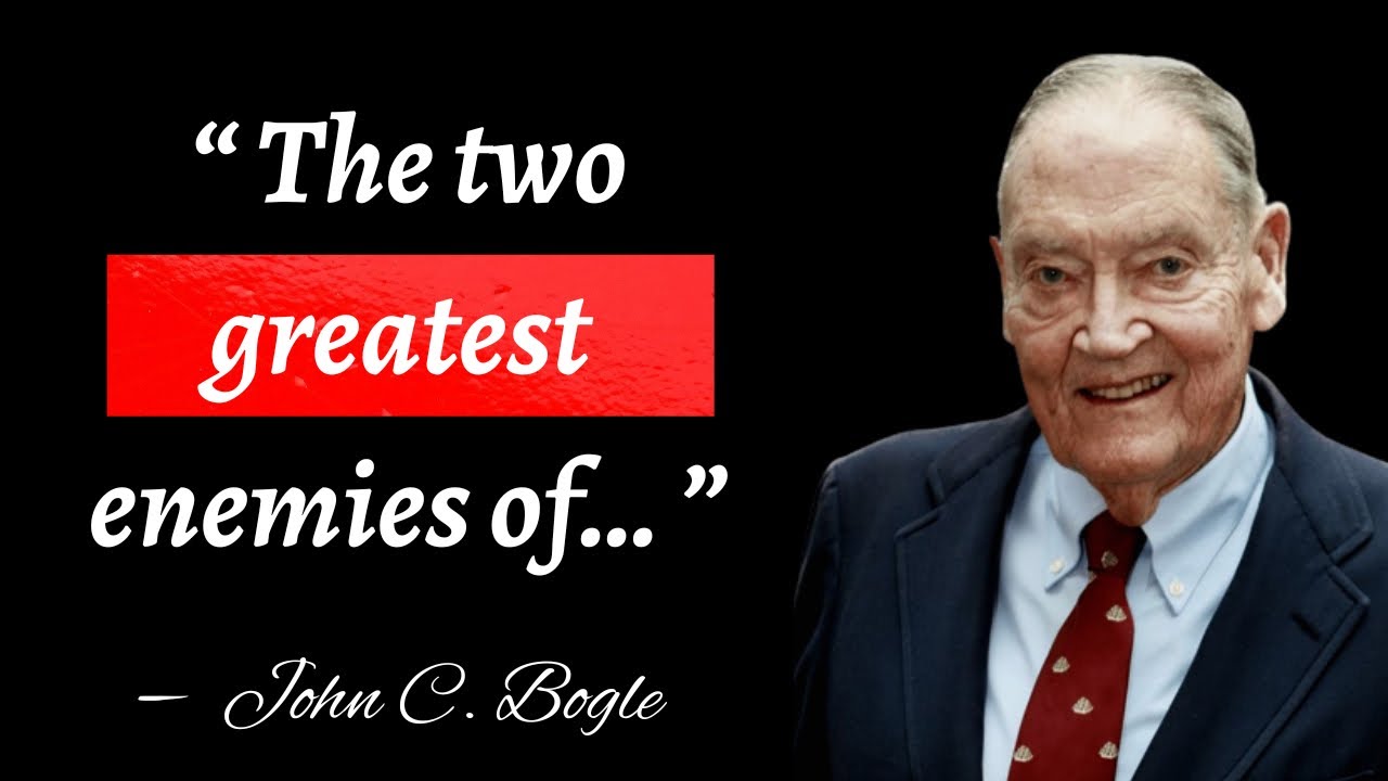 Best John C. Bogle Quotes || John C. Bogle quotes On Success || Quotes ...