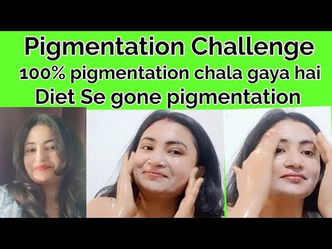 pigmentation Challenge whole day routine how to eat for glowing skin ...