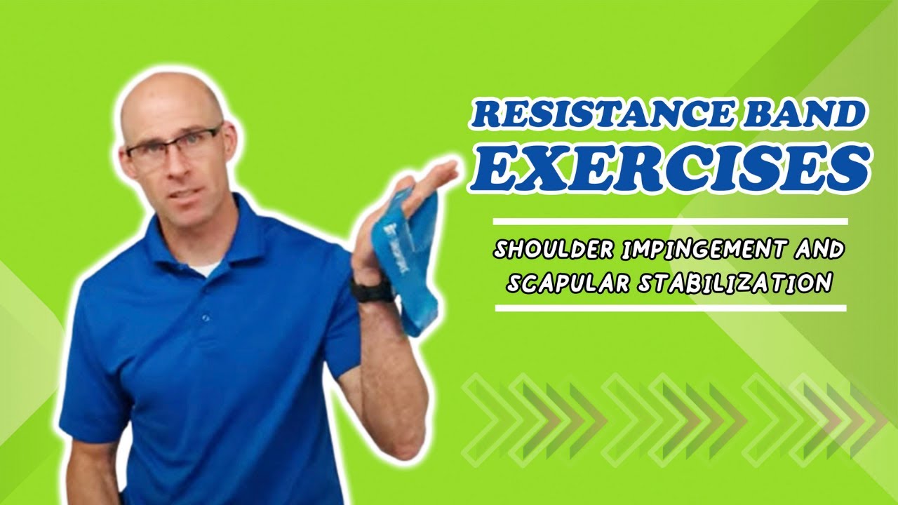 Exercises For Shoulder Impingement and Scapular Stabilization - YouTube