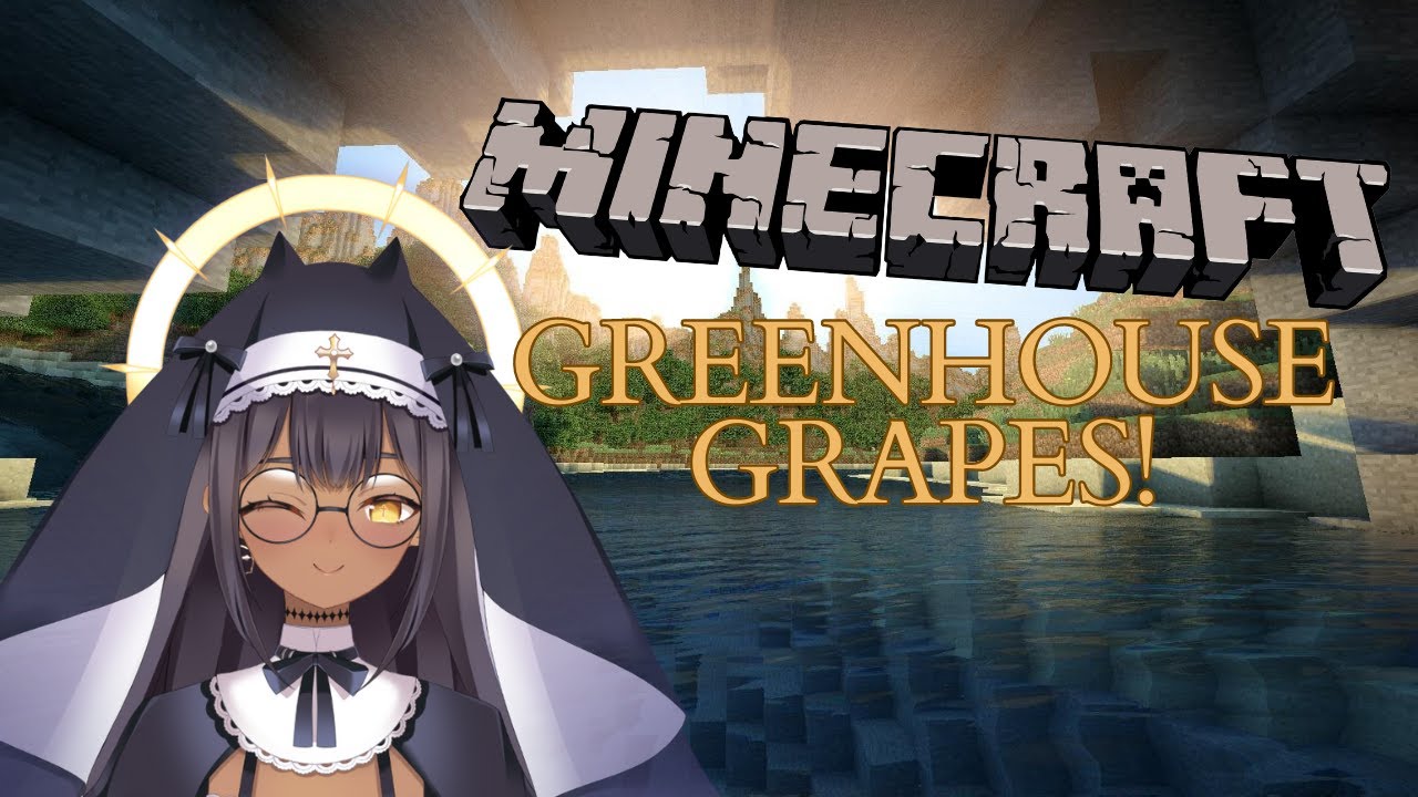[Minecraft] Greenhouse Grape Juice! - YouTube
