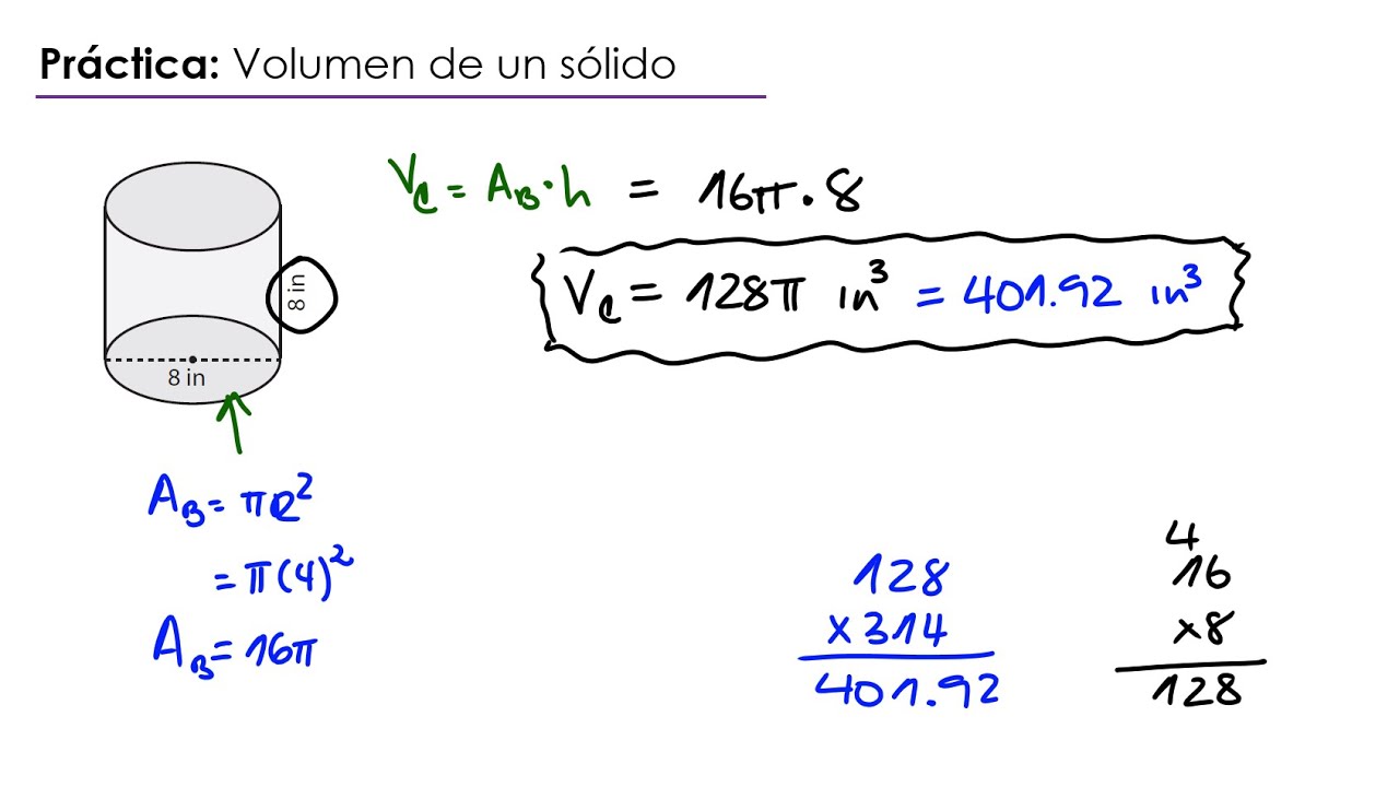 Estudia conmigo: Calcular Volumen de Sólidos - YouTube