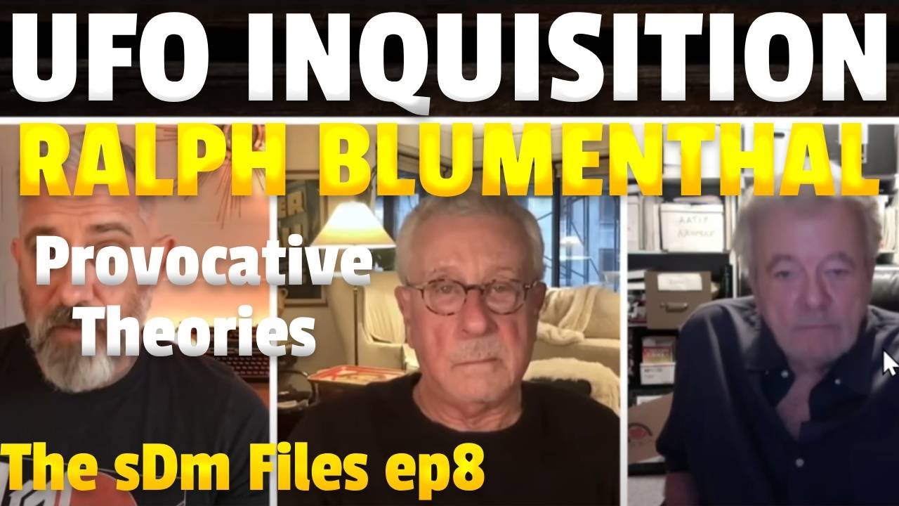 Jeremy Corbell, George Knapp, Ralph Blumenthal pt2... The sDm Files ep8 ...