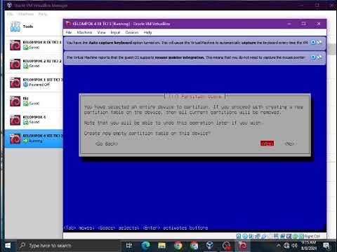 instalasi Linux Debian 9 - YouTube