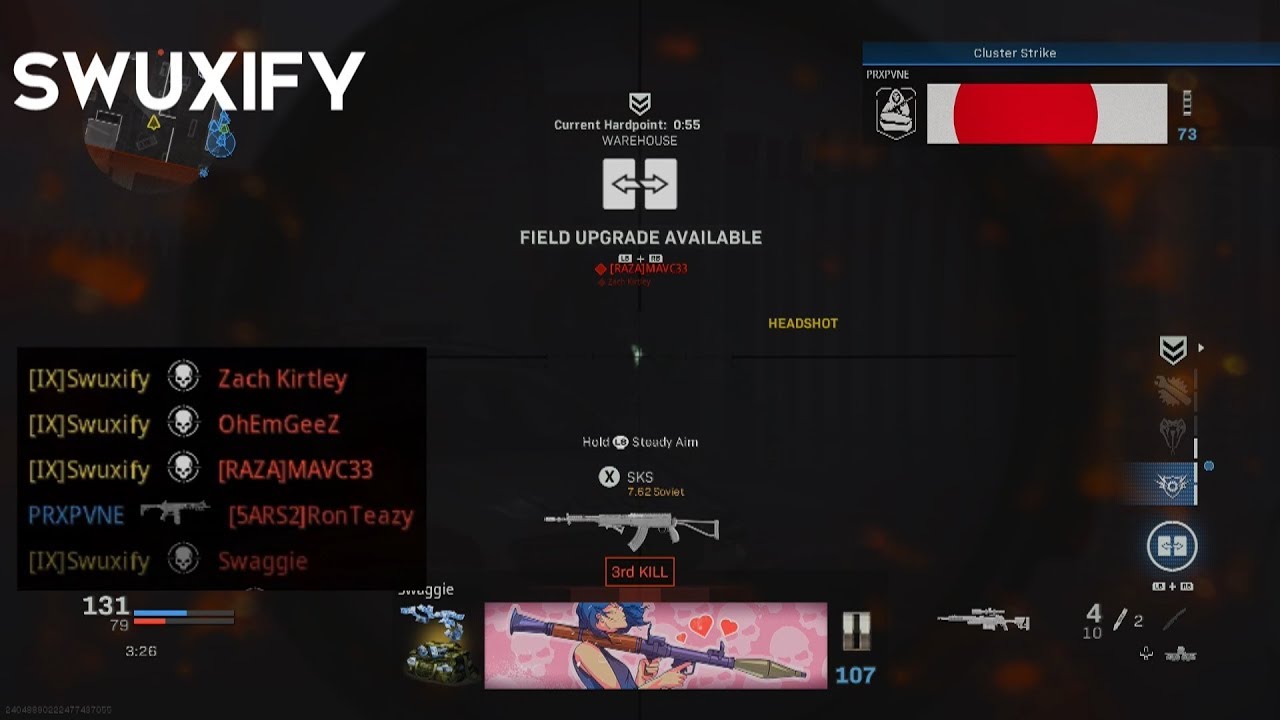 First Ever Triple Headshot At Night In Modern Warfare Top Plays