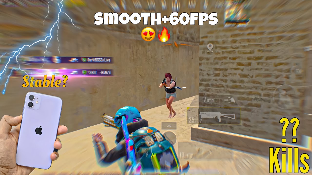 IPhone 11 Stable 60 Fps Erangle Gameplay 2024 / IPhone 11 128 GB Pubg ...