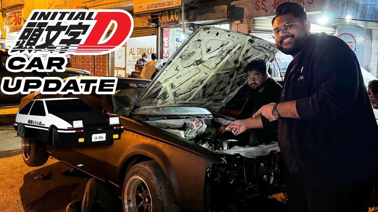 INITIAL D HERO CAR MAKING IN PAKISTAN 🇵🇰 | BUILD UPDATE 😍 - YouTube