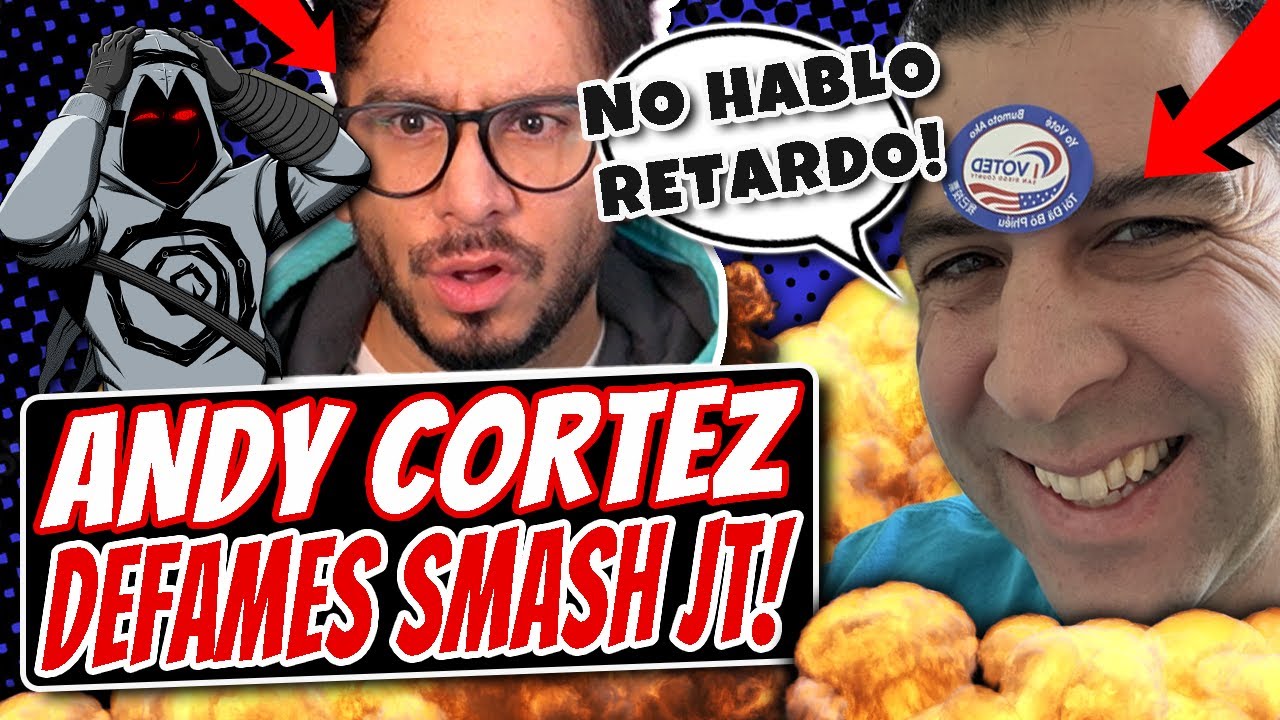 Andy Cortez Goes FULL WOKE MELTDOWN | Kinda Funny Games Caught LYING About SMASH JT In DEFAMING ...