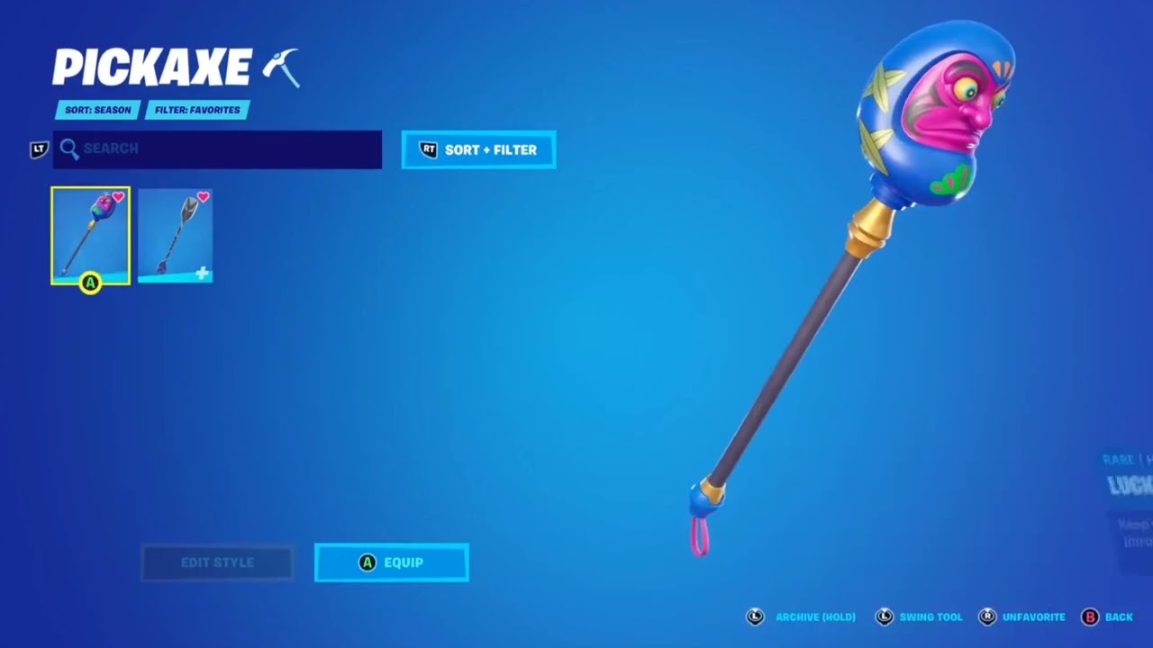 The "Lucky Lance" Pickaxe Breaks The More You Swing it ! - YouTube