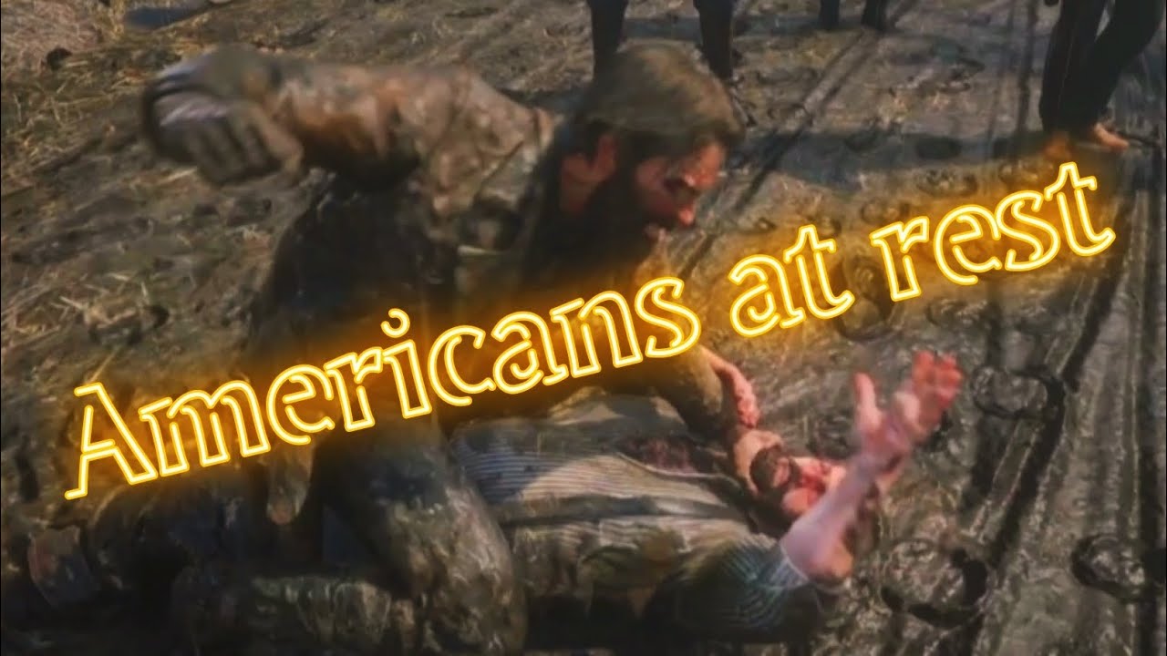 Americans at rest rdr2 | gameplay on ps5 (Gold Medal) - YouTube