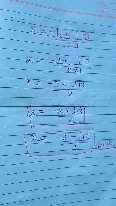 class 10th math exercise 4.3 ka question number 3 - YouTube