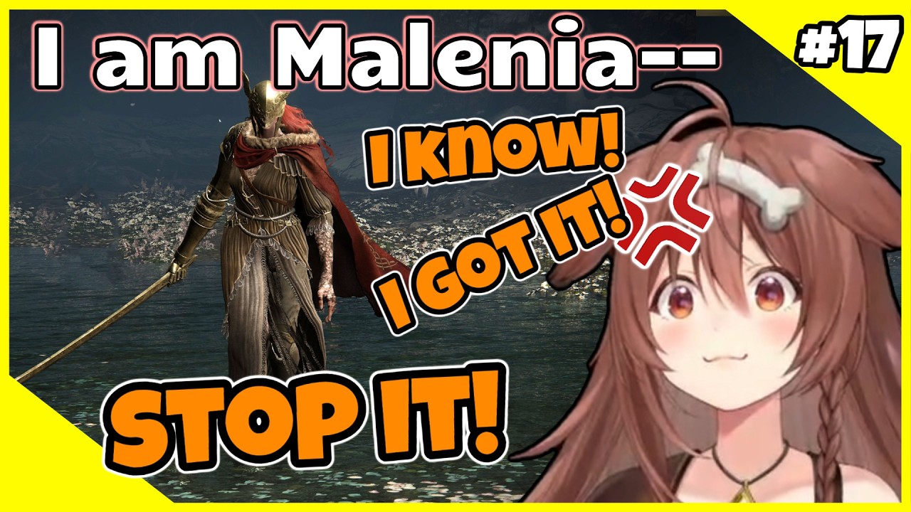 [Hololive] Korone Meets Malenia, Blade of Miquella (Round 1) | Elden ...