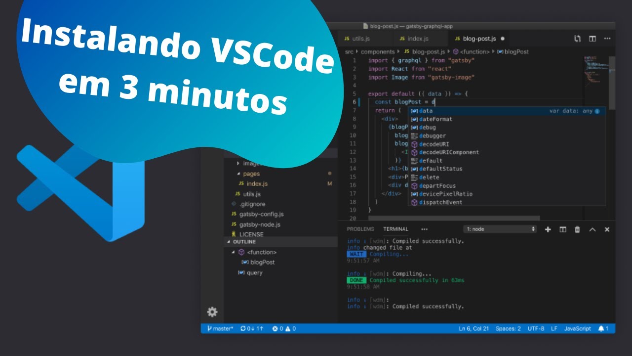 Como instalar o VSCode em 3 minutos! - YouTube