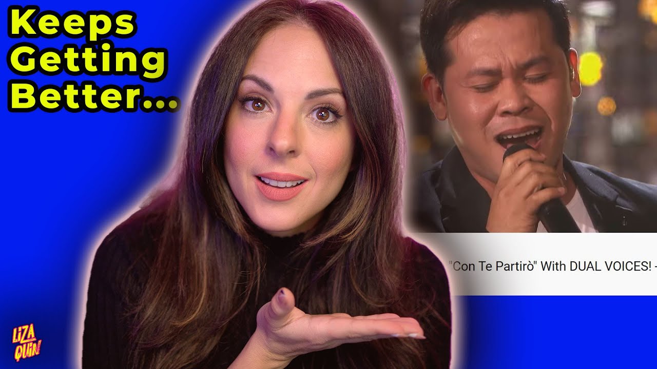 Marcelito Pomoy 'Time to Say Goodbye/Con Te Partiro': Only the 2nd Time I Hear Him and...WOW ...