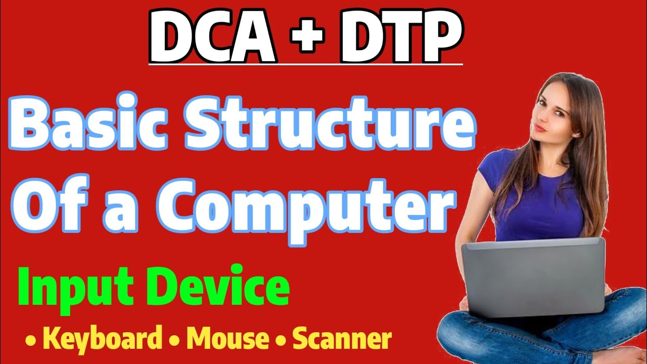 Day-3 Basic Structure of Computer || Input Device - Keyboard,Mouse ...