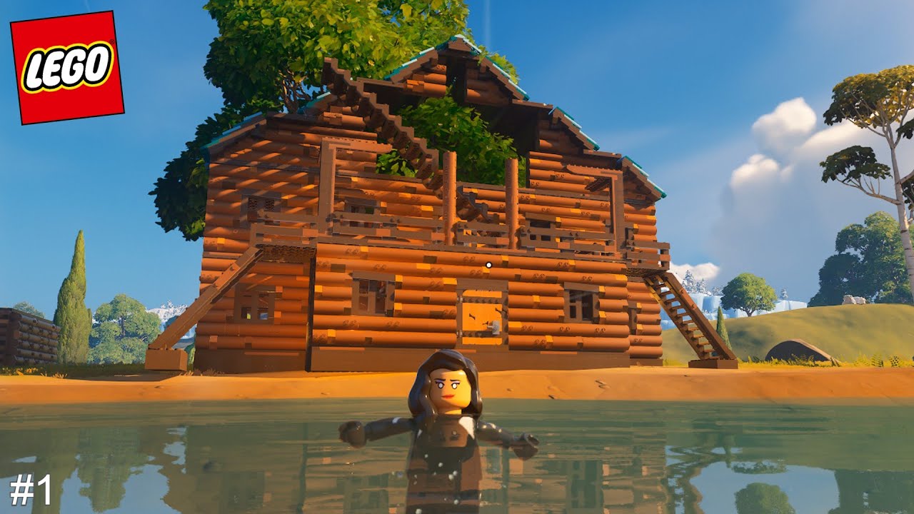 I built a MASSIVE Mansion in The New #lego #fortnite Update! - YouTube