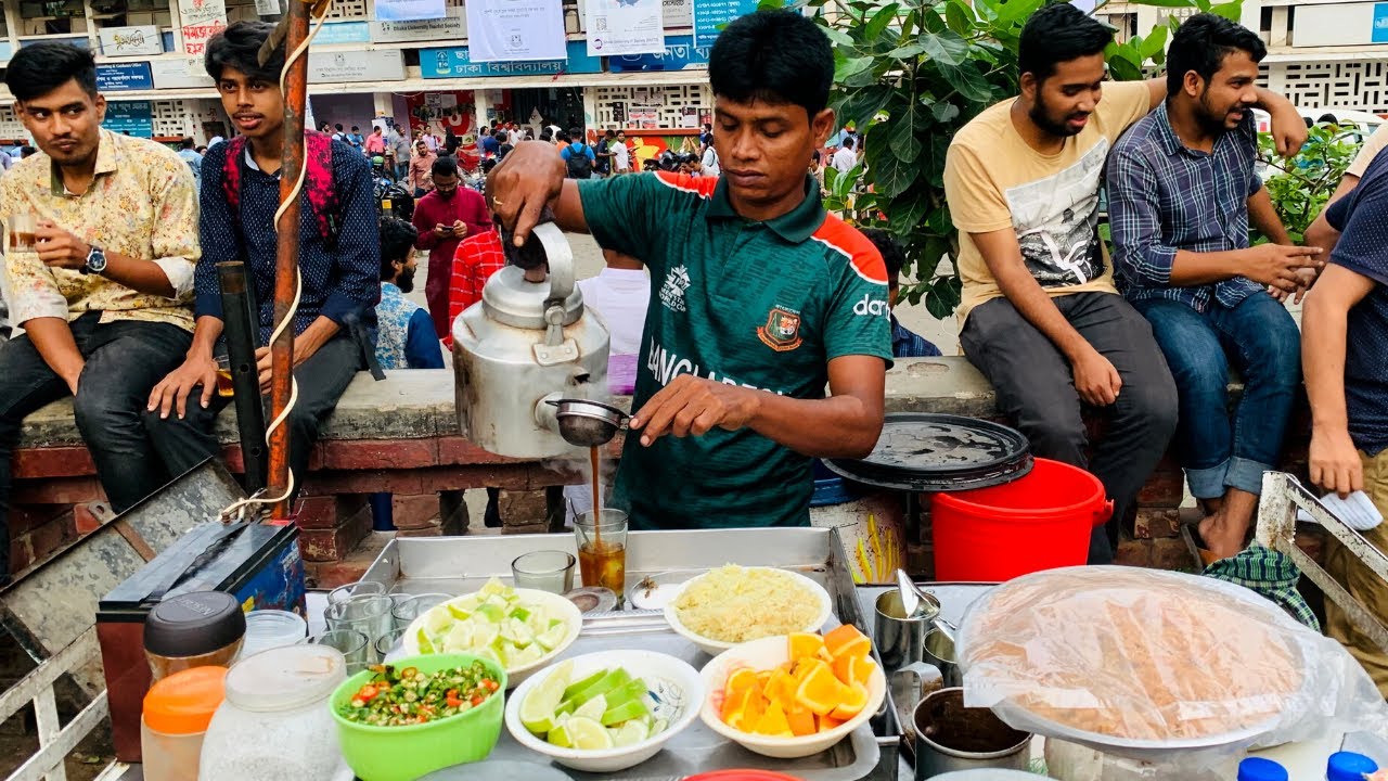 Unique Street Tea Stall | Special Tea Of TSC Dhaka University | Tasty ...