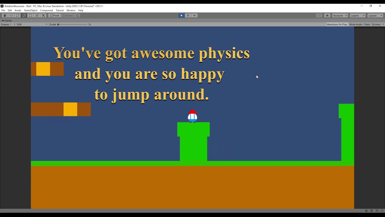Easy Directional Gravity Tutorial Beginnerintermediate Unity Tutorial Youtube