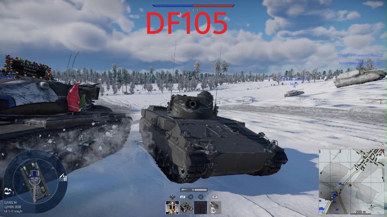Der deutschfranzösische Panzer schlagt Zurück (DF105) [War thunder ...