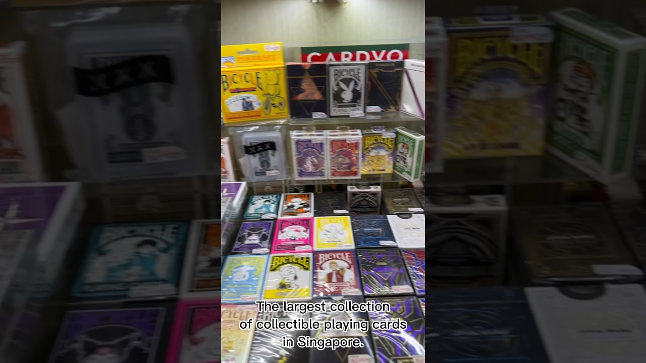 The Largest Playing Cards Collection Now Available At Orchard Singapore The Largest Playing Cards Collection Now Available At Orchard Singapore