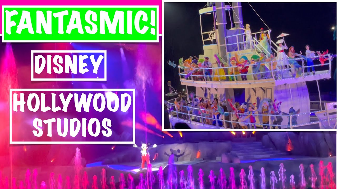 Fantasmic Show and Fireworks Beethoven Symphony Accompaniment | Walt ...