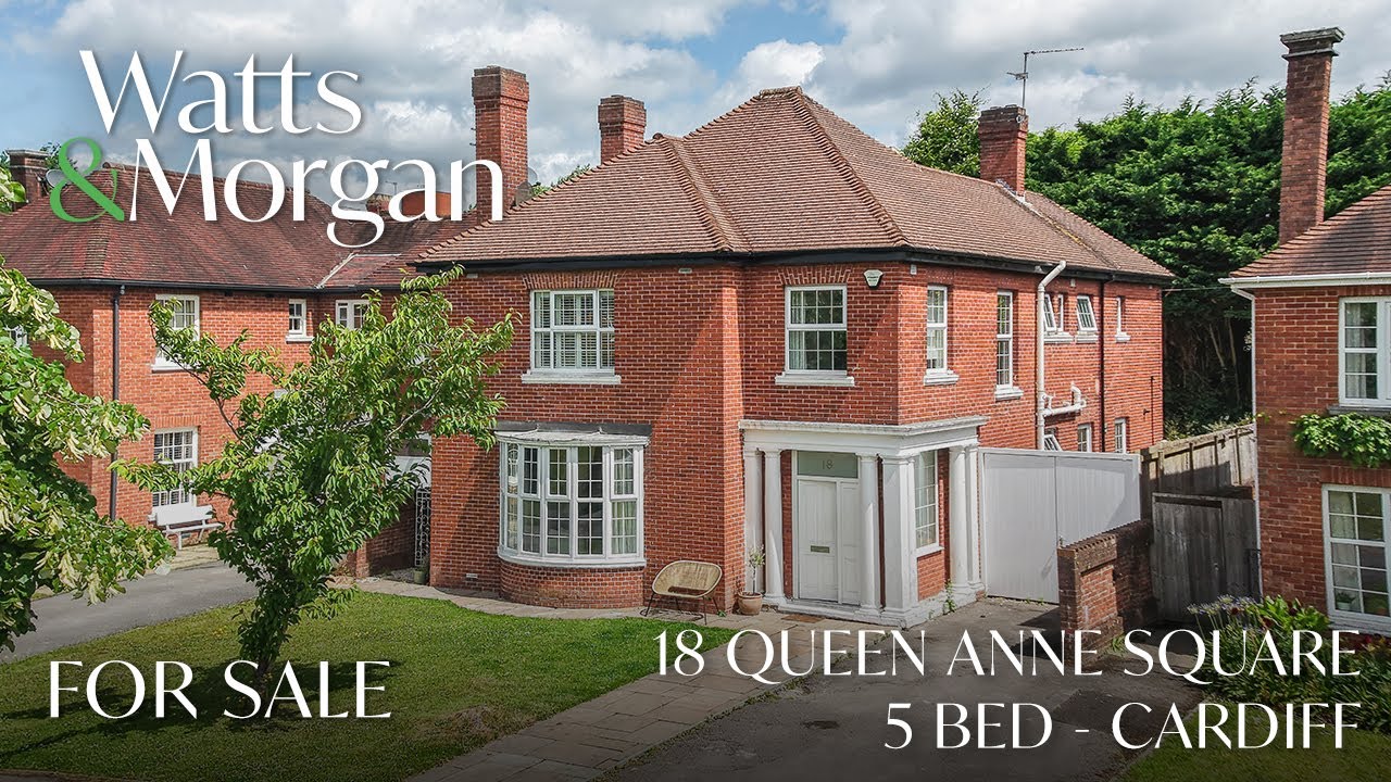 Walk-through property video tour of 18 Queen Anne Square - Cardiff ...