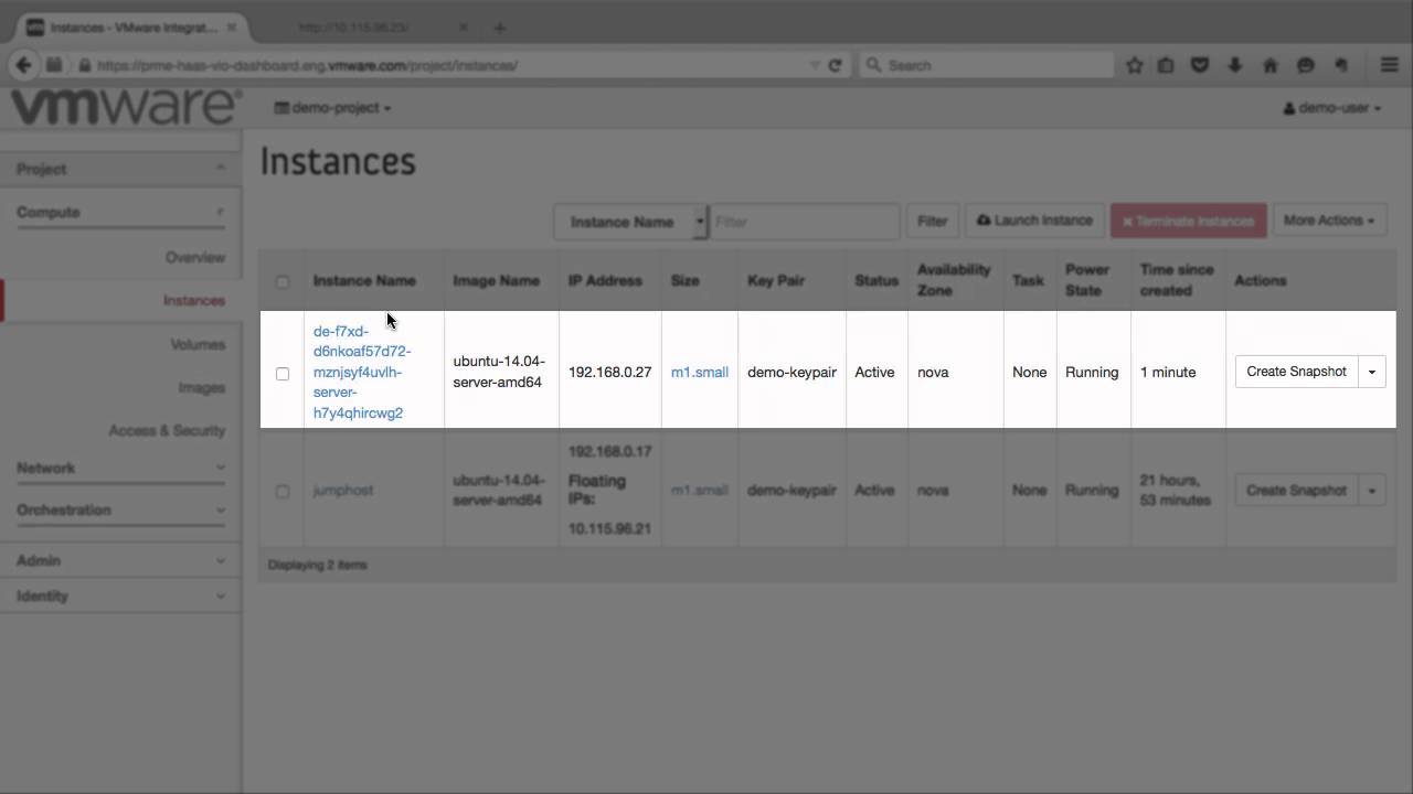 VMware Integrated OpenStack - Heat Auto Scaling - YouTube