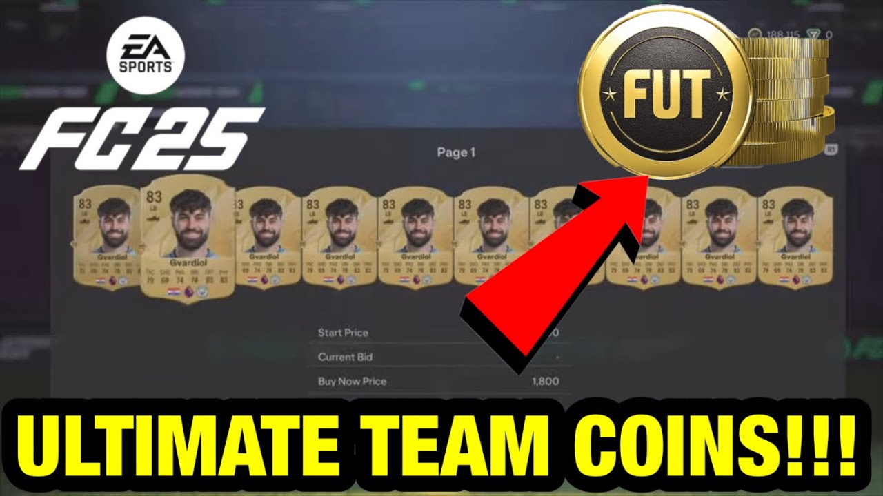 FC 25 ULTIMATE TEAM COIN GLITCH MAKE 100K COINS FAST | 2K25 COINS ...