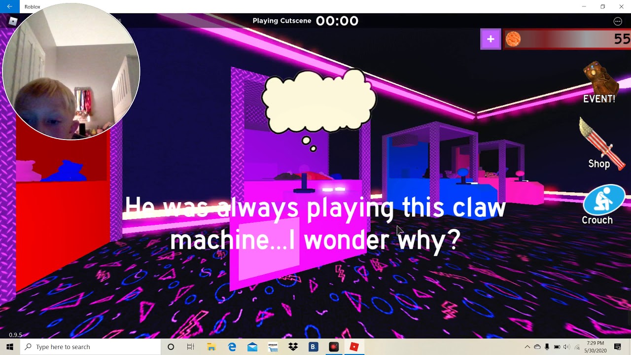 playing bakon roblox - YouTube