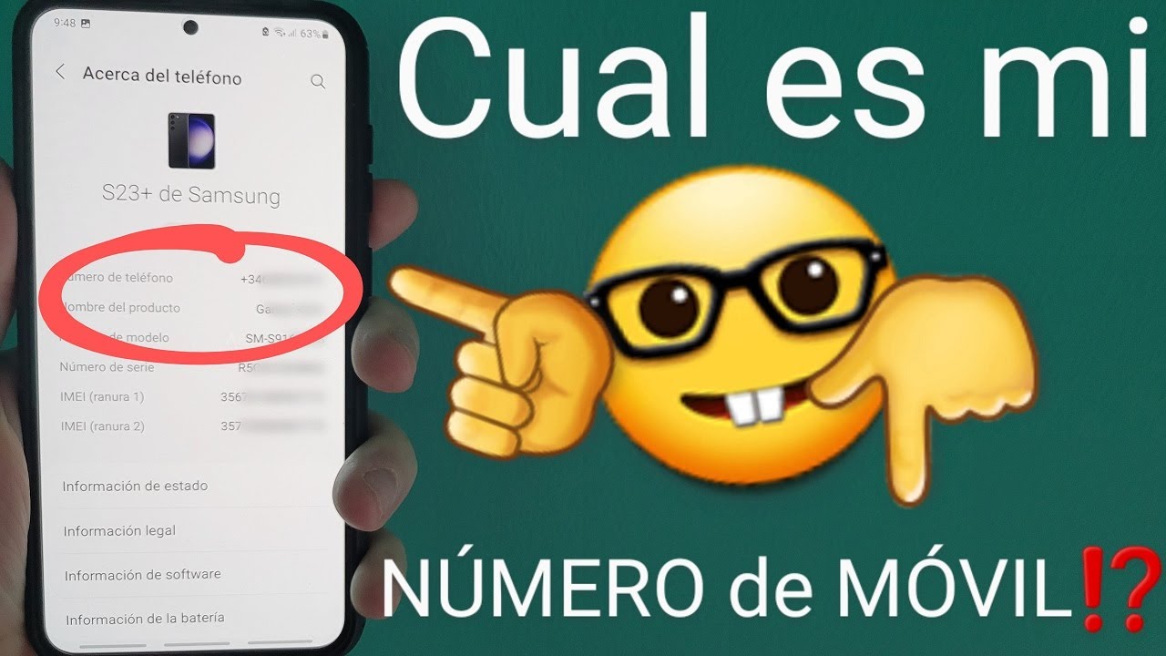 📞🤔 SABER mi NÚMERO de CELULAR, TELÉFONO MÓVIL ANDROID 2024 (3 MEJORES ...