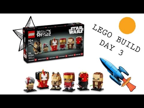 LEGO Phantom Menace Build Day 3 - YouTube
