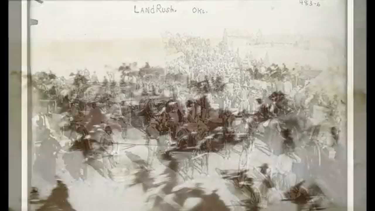 Cherokee Almanac: The Cherokee Outlet and Land Rush of 1893 - YouTube