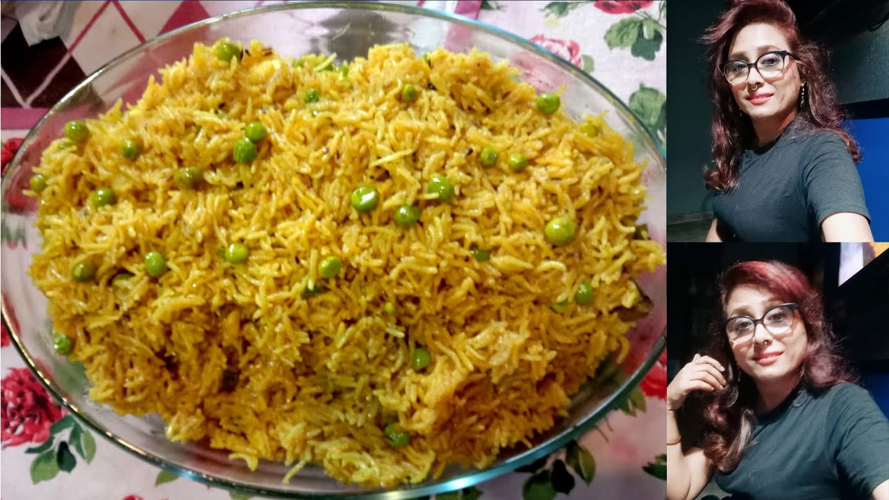 Green Peas Rice - YouTube