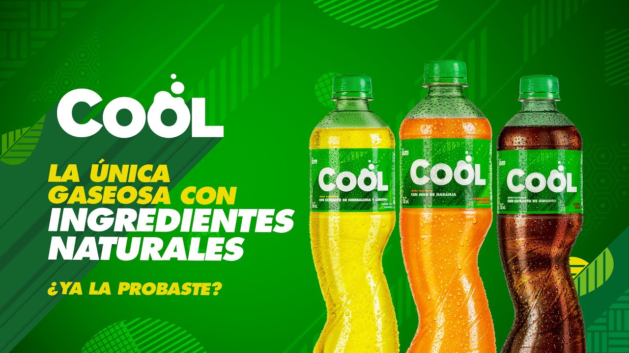 Llegó COOL, la única gaseosa con ingredientes naturales - YouTube