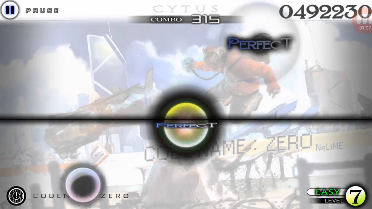 Cytus | CODENAME : ZERO [EASY LEVEL 7] - YouTube