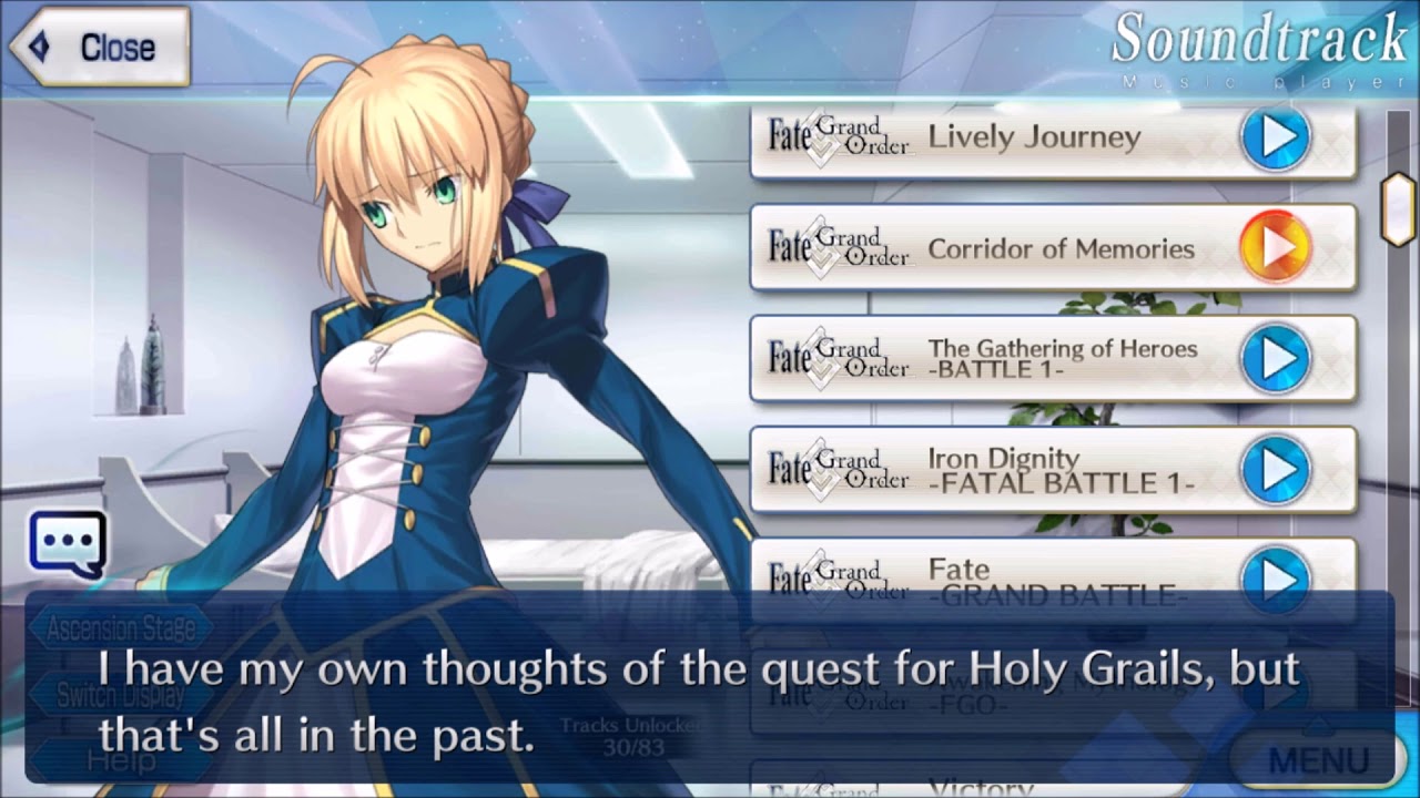 Corridor of Memories [FGO Part 1 Soundtrack] - YouTube