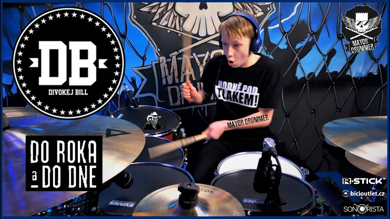 Divokej Bill - Do roka a do dne - #64 Drum Cover by Mayor Drummer (14 ...