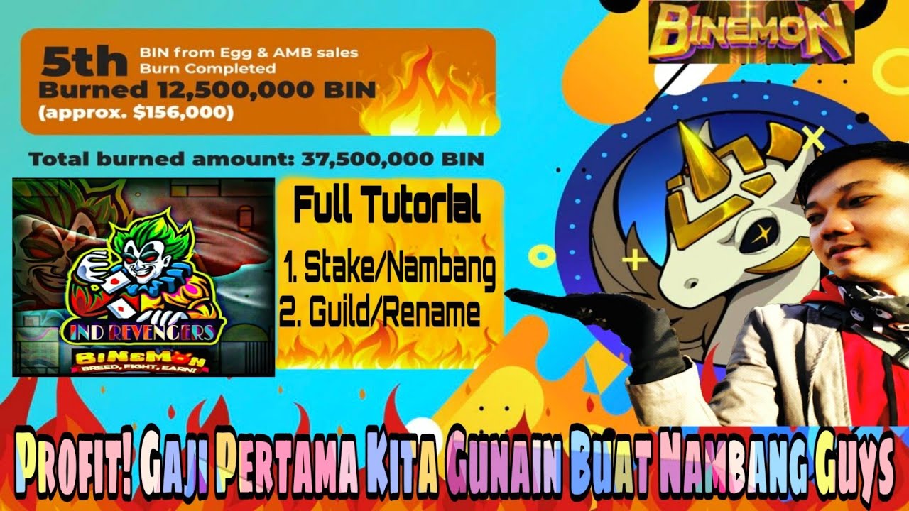 Binemon NFT Game | Tutorial Lengkap Nambang Profit & Ganti Nick Name ...