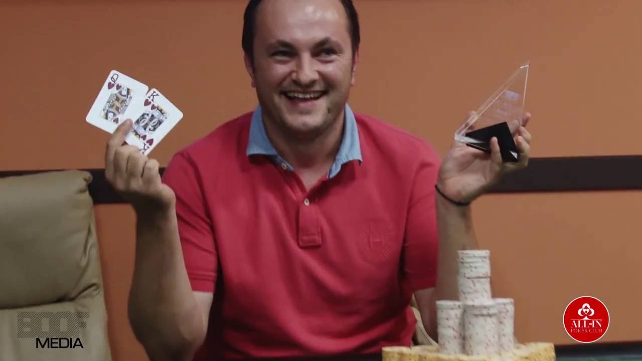Valentin Cristea, câștigător All-In Poker Cup 1st Edition - YouTube
