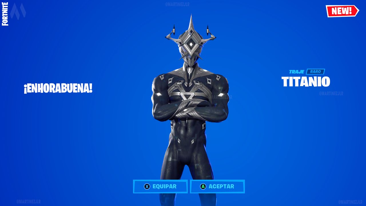 Como Conseguir Nueva SKIN "TITANIO" en Fortnite 😱 - YouTube