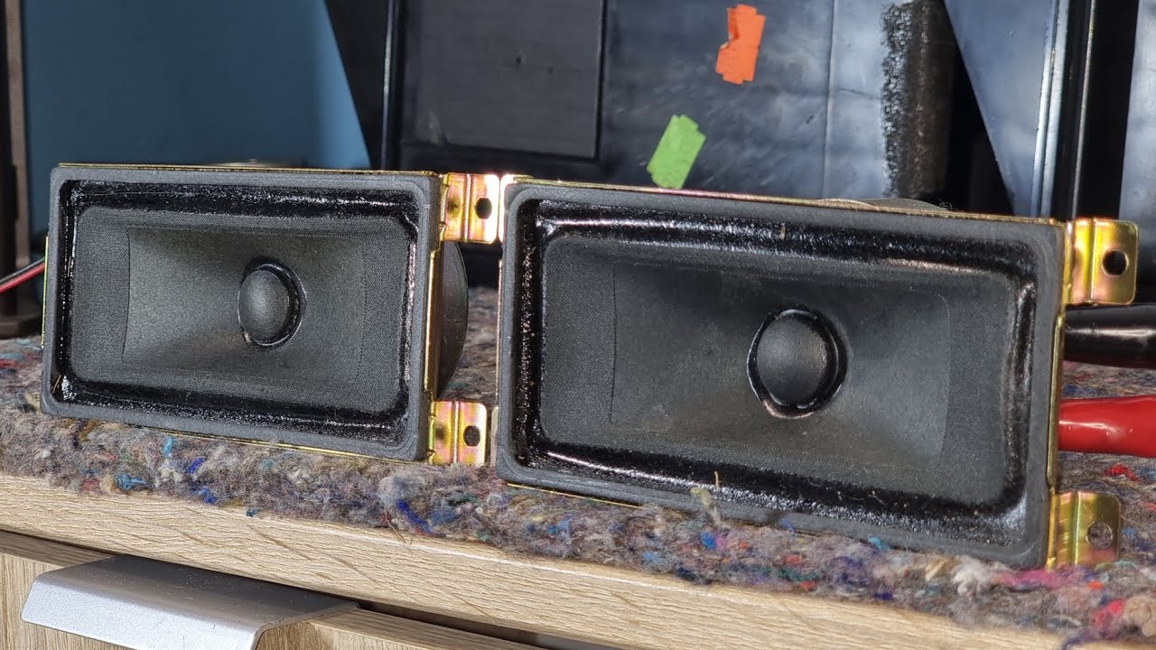 Sony "Square" CRT TV Speakers~Test - YouTube