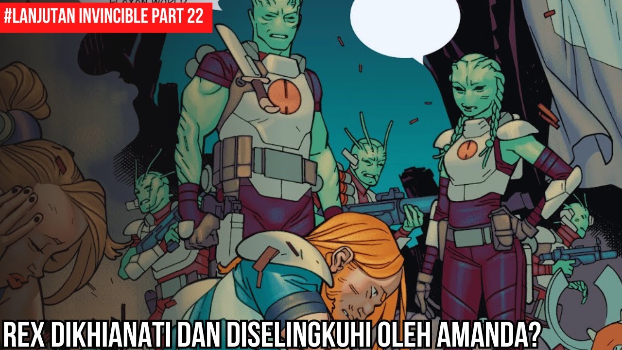 REX DIKHIANATI DAN DISELINGKUHI OLEH AMANDA? LANJUTAN INVINCIBLE PART ...