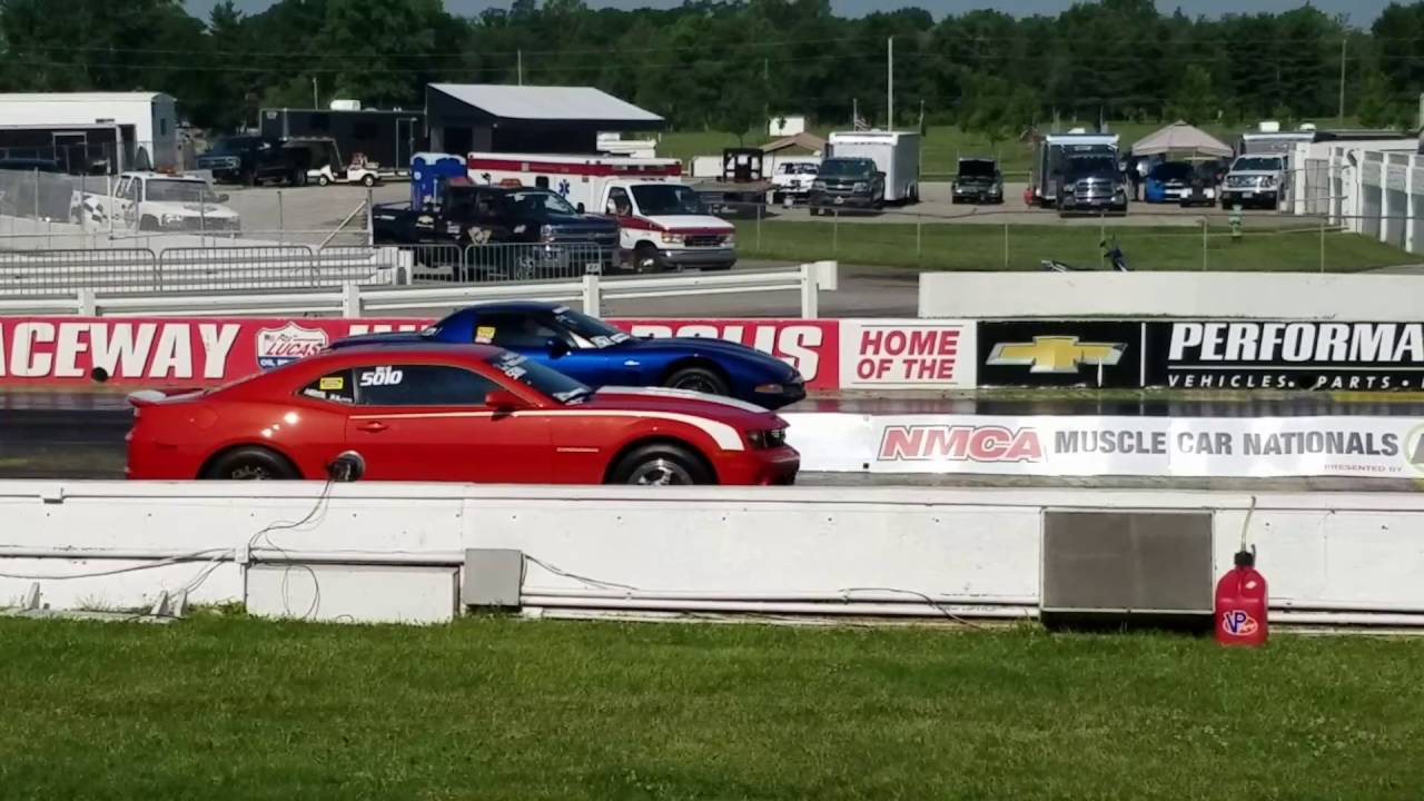 Heintz Racing Camaro 5th Gen ECS Paxton - 2016 NMCA LSX Shootout Indy ...