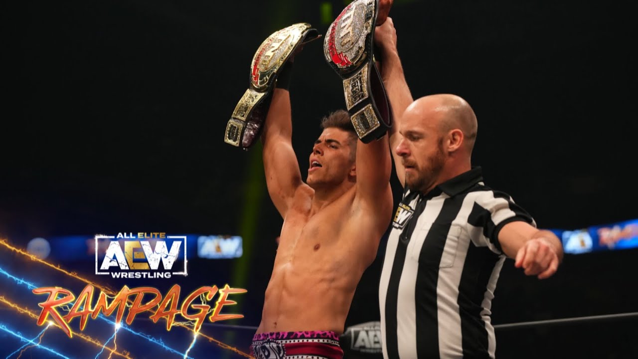 Sammy Guevara Retains His Championship in a War with Andrade and Darby ...