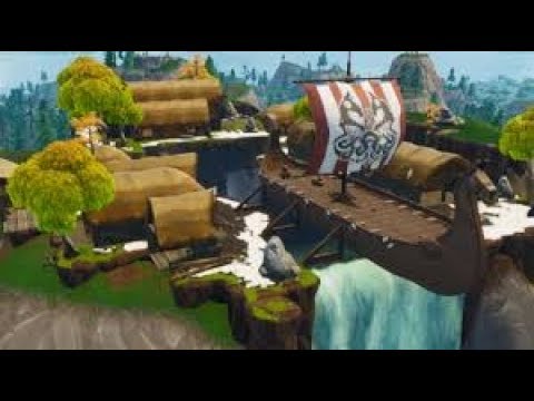 New Viking Village In Fortnite Battle Royale - YouTube