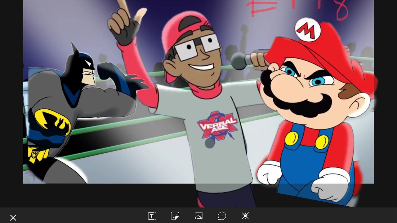 Batman vs Mario - YouTube