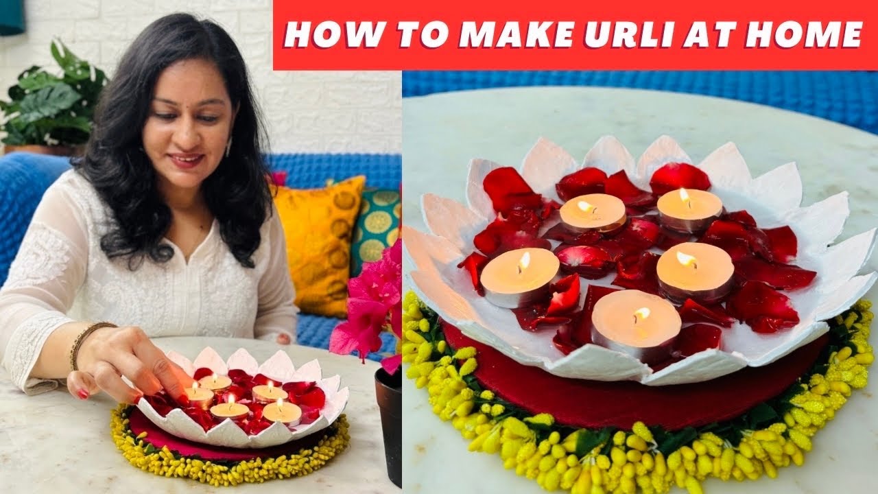How To make Urli at Home| Urli Making Ideas at Home | Urli Making Ideas ...