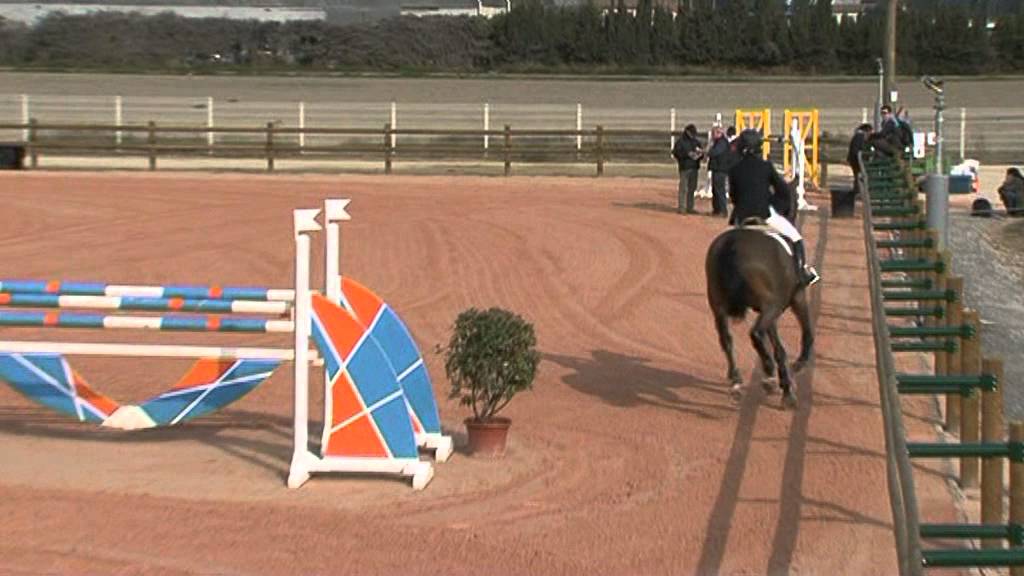 Alice Debany Clero Amareusa Nice CSI GP 7 ans barrage 04.03.12 - YouTube