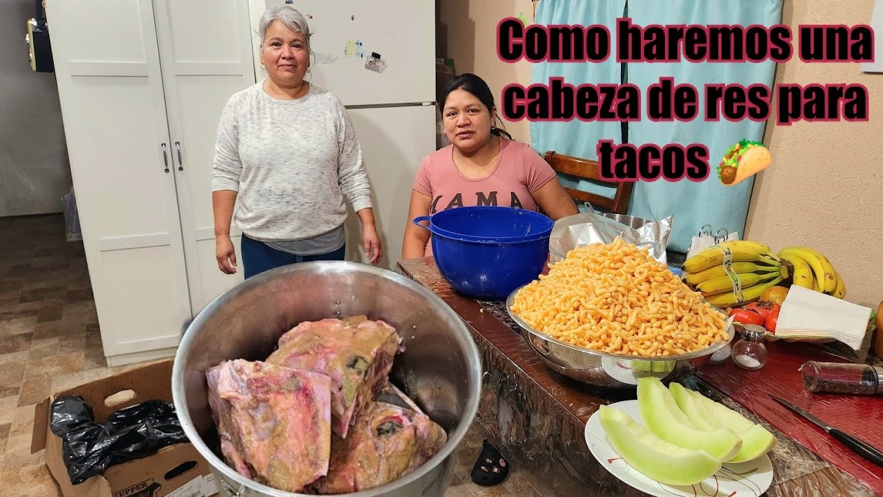 Como Hacer caveza De Res Y sus Buenos Condimentos para unos Buenos ...